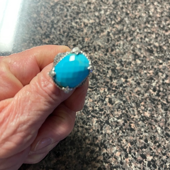 Judith Ripka | Jewelry | Judith Ripka Monaco Turquoise Ring With ...